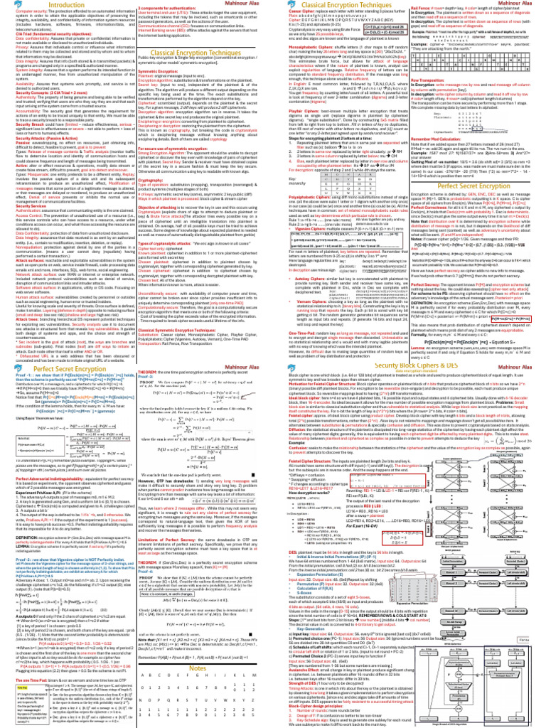 Security Final ORIGINAL Temp | PDF | Encryption | Key (Cryptography)