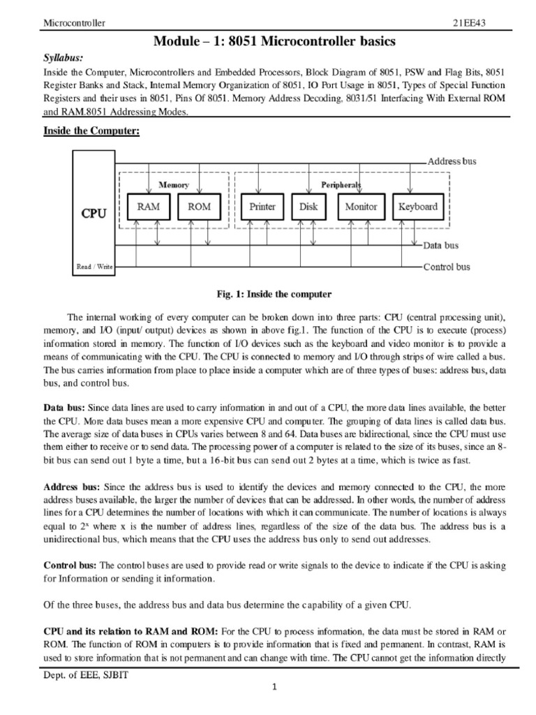 Sjbit MC 1st Module | PDF
