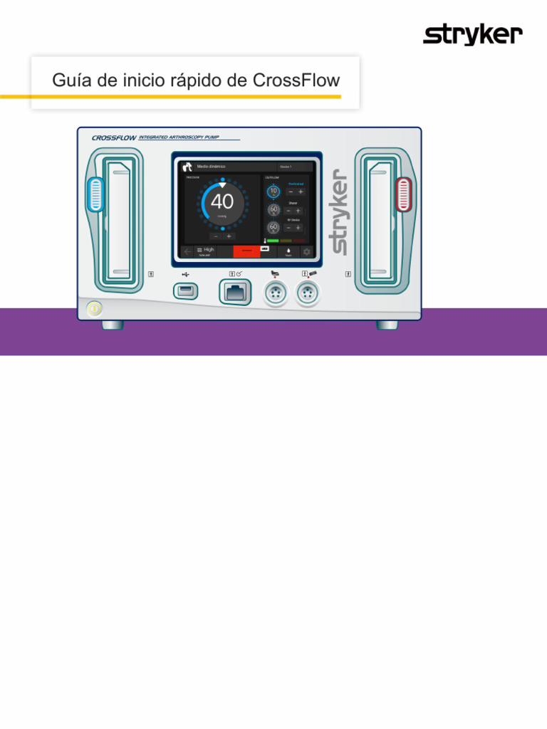 CrossFlow Quick Start Guide Es | PDF | Bomba
