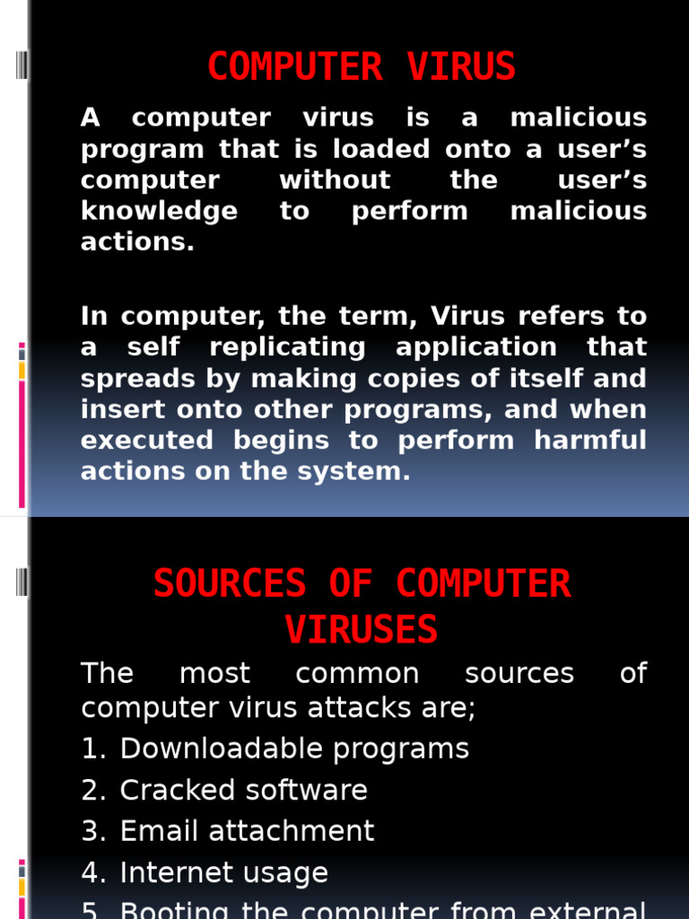 Understanding Computer Viruses and Their Sources | PDF | Malware ...