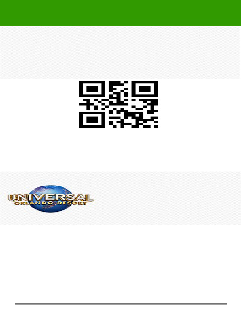 Ticket Order U 09244029 | PDF | Universal Orlando