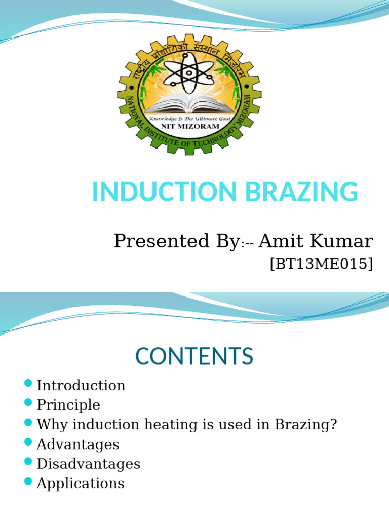 Induction Brazing: Process & Benefits | PDF | Electromagnetic Induction ...