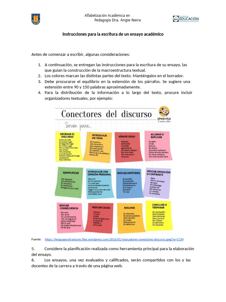 Etapas para escribir un ensayo académico | PDF | Ensayos | Estilo apa