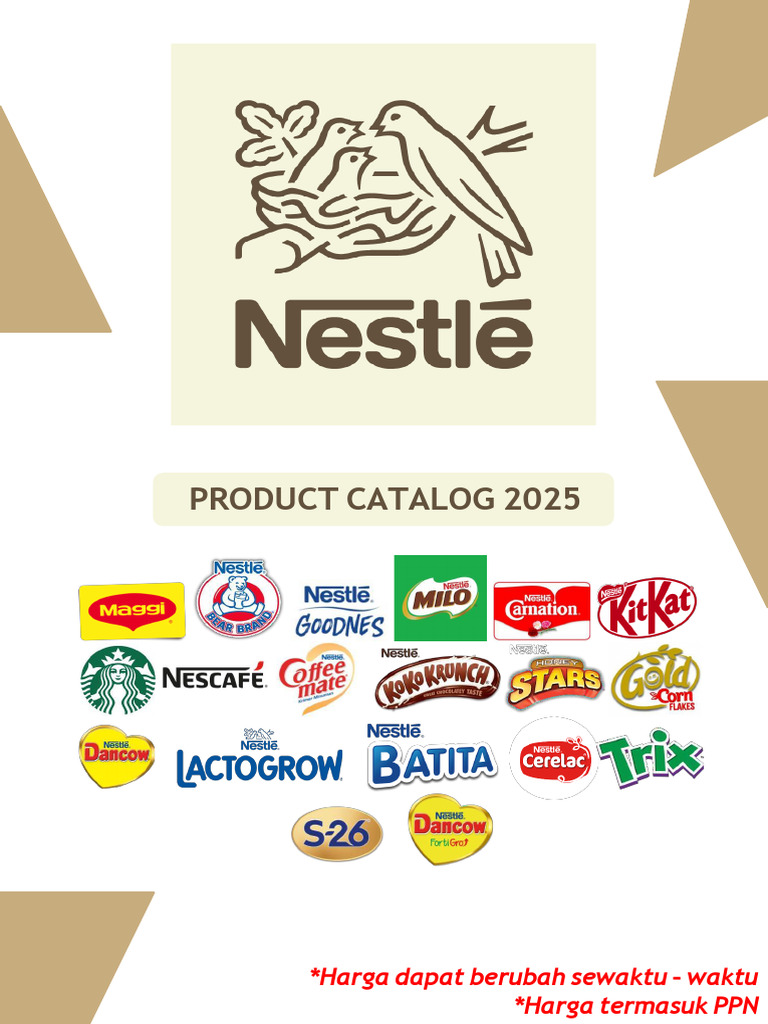 Nestle Product Catalog 2025 | PDF | Nestlé | Drink