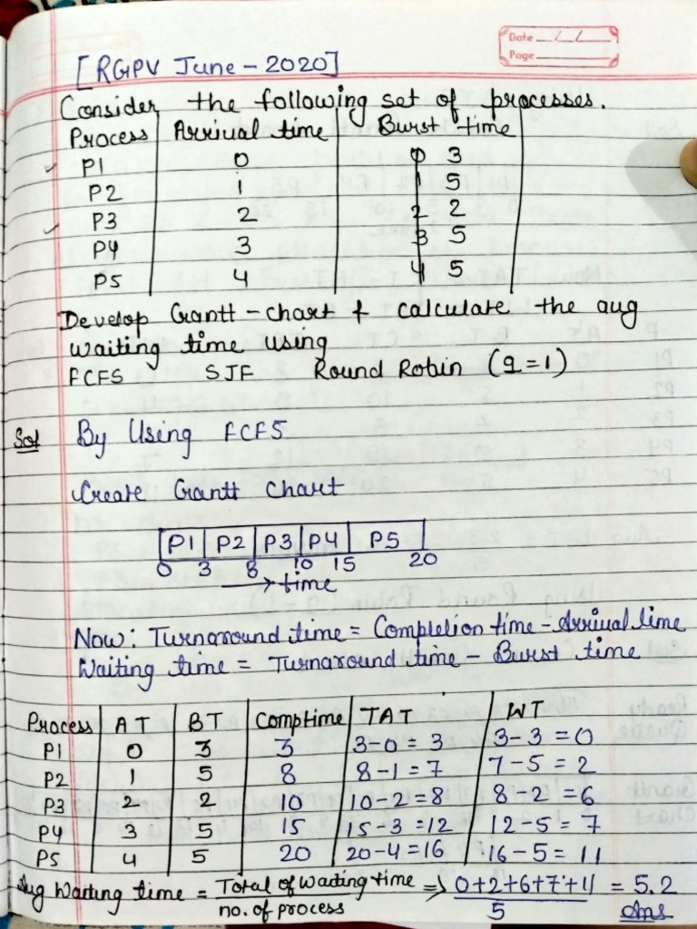 Numerical Ques of Unit 2 Process | PDF