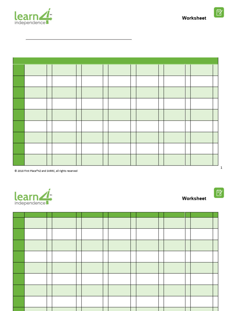 5 COMM3 Time Management Planner Worksheet | PDF | Cooking | Home