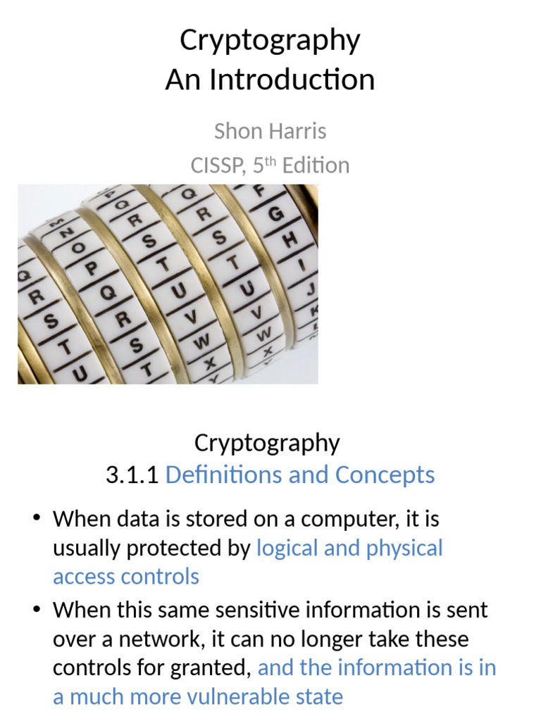 Kerckhoffs' Principle in Cryptography | PDF | Key (Cryptography ...