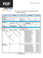 2024 NSC Final Grade 12 Exam Timetable | PDF | Educational Stages