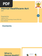 Ra 11036 | PDF | Mental Disorder | Psychiatry
