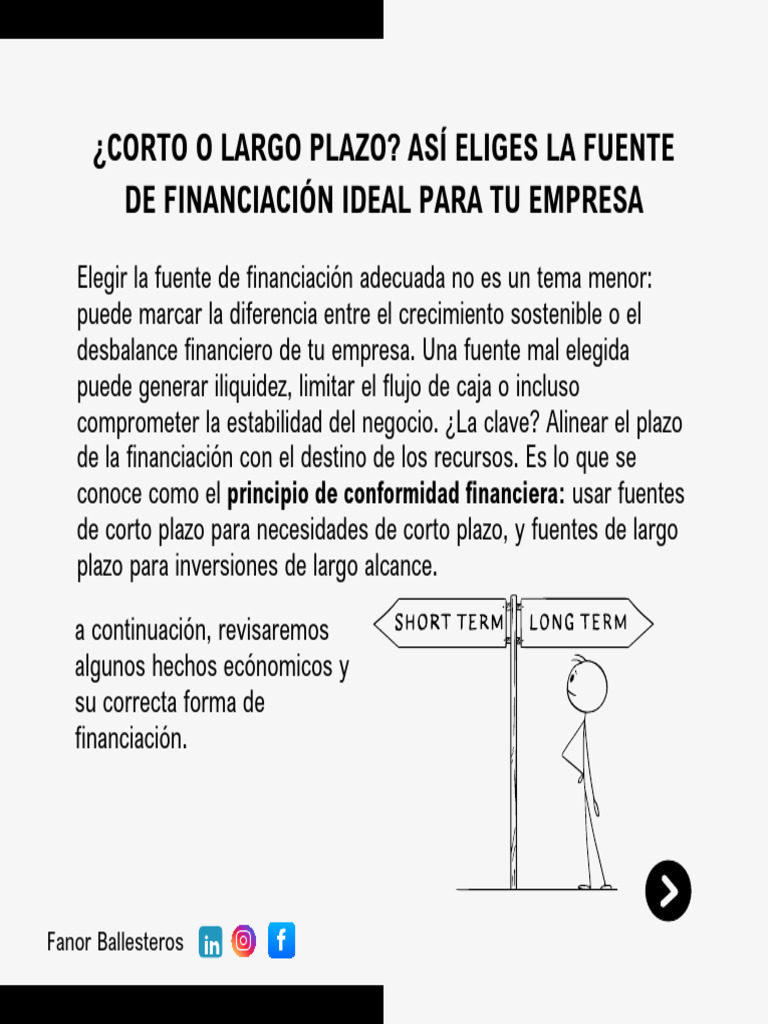 ¿Corto o Largo Plazo | PDF | Capital de trabajo | Economias