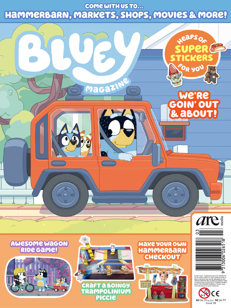 Bluey Magazine Issue 58 March 2025 | PDF
