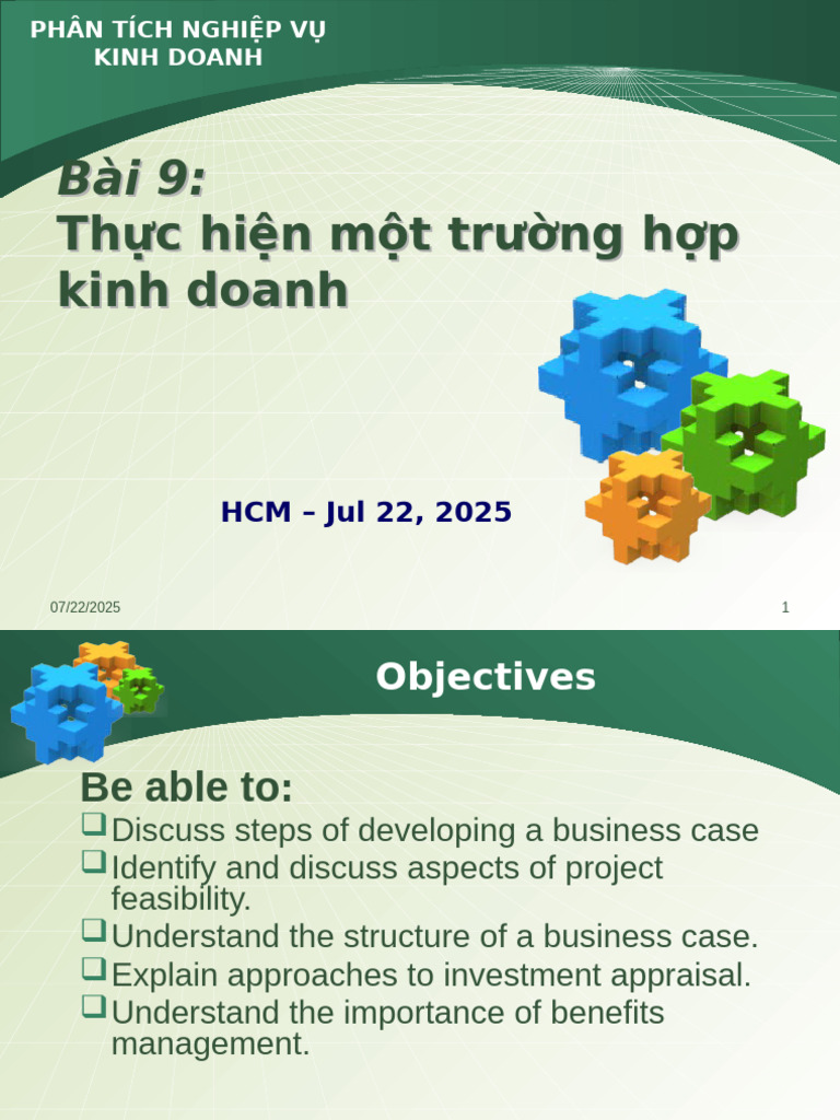 Chapter9 - Making A Business and Financial Case | PDF | Internal Rate ...