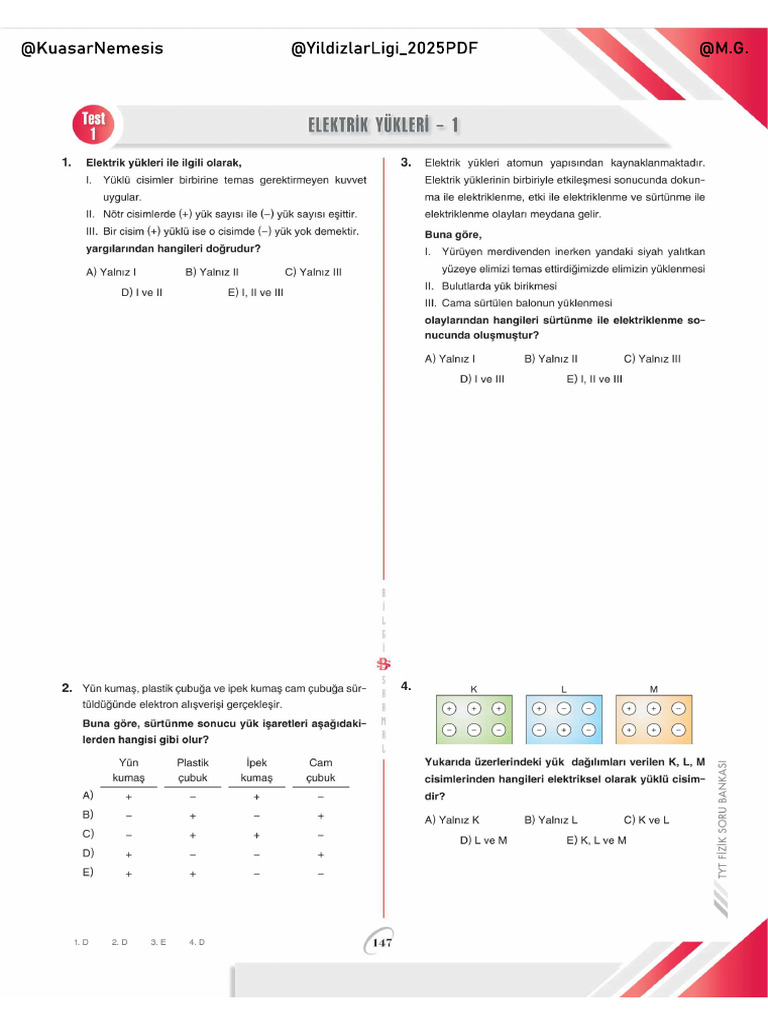 Elektrostatik 1 | PDF