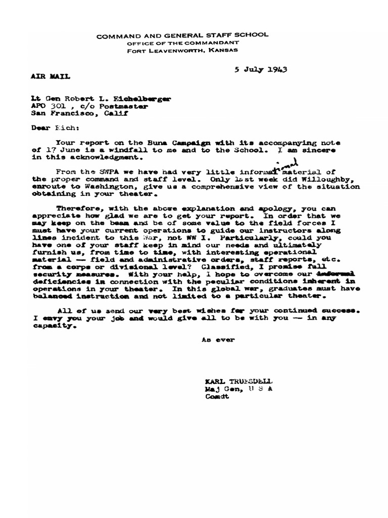 History of The Buna Campaign Report | PDF | Military