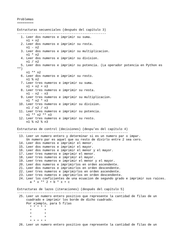 Enunciados Problemas | PDF | Número primo | Matemáticas discretas