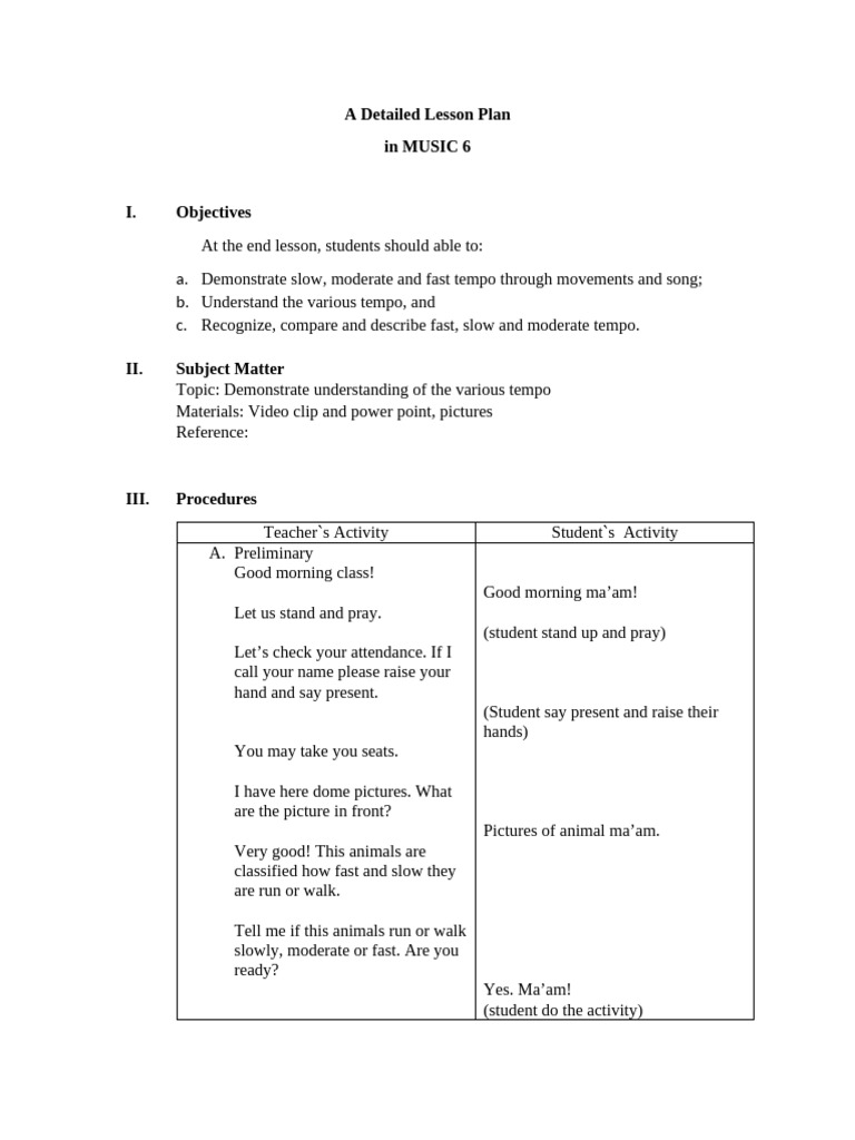 Understanding Tempo in Music Class | PDF | Tempo | Music Theory