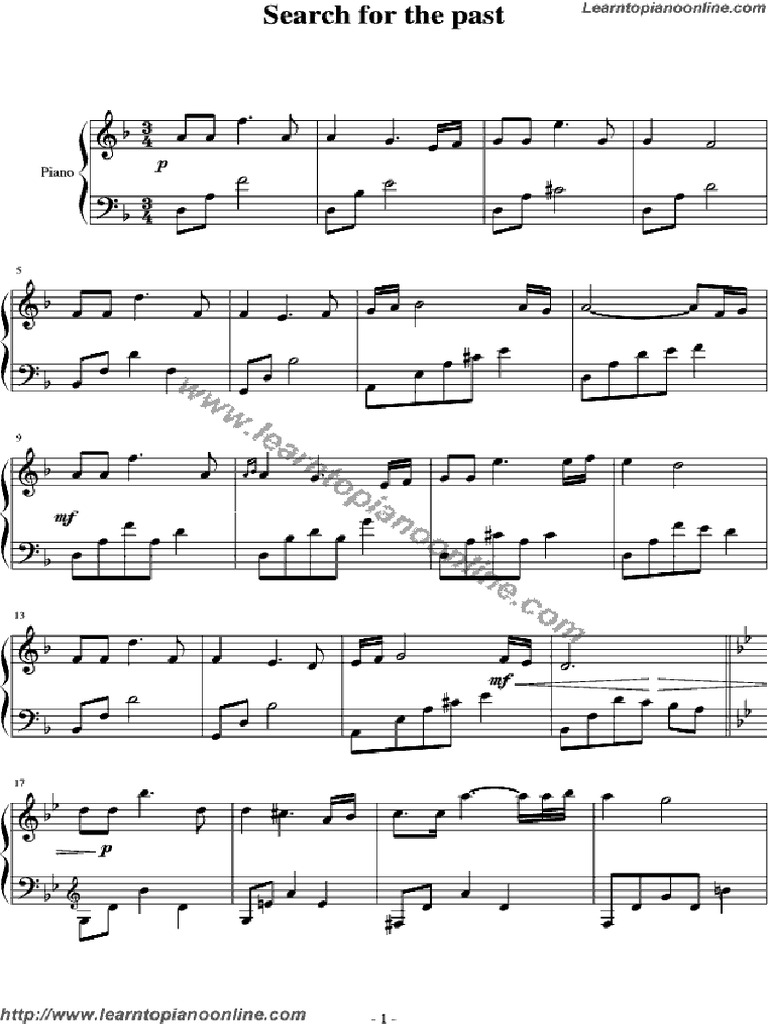 Searrch For The Past | PDF