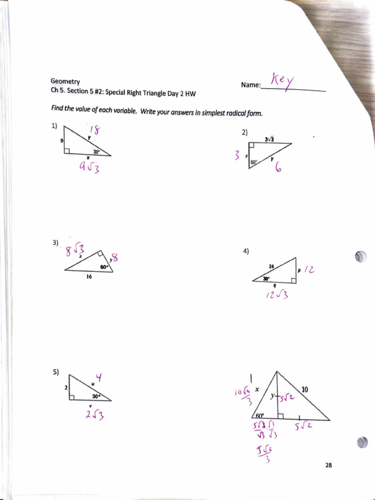 5.5 Day 2 HW Key | PDF