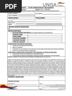 UNISA DSAR03 Address Change Form | PDF | Mail