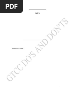 GTCC Statement of Understanding (DD 3120) | PDF | Expense | Payments