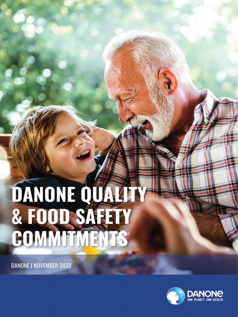 2022 Danone Qfs Commitments | PDF | Supply Chain | Food Safety