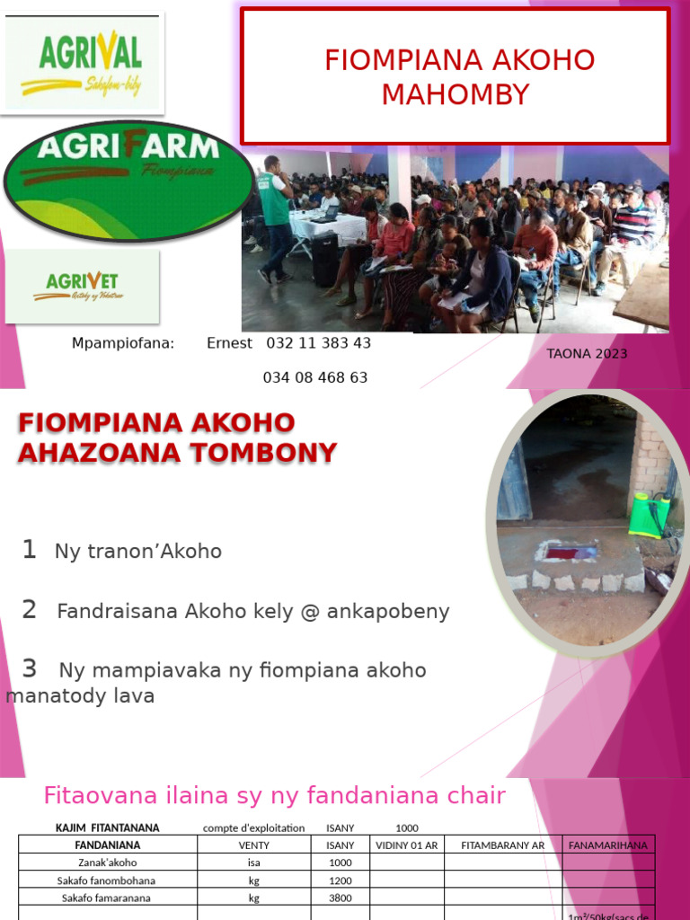 Fiompiana Akoho Version 8 | PDF