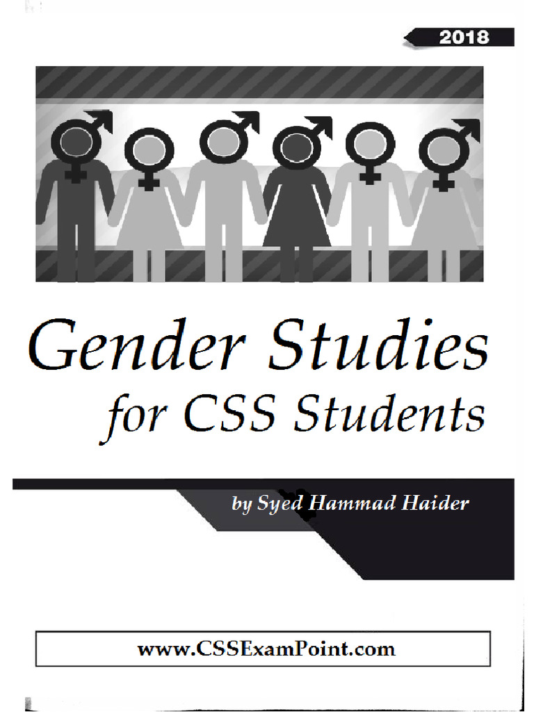 Gender Studies Notes (Syed Hammad Haider) - Unlocked | PDF