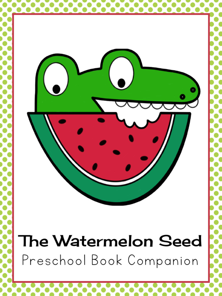Watermelon Seed Activity Packet | PDF