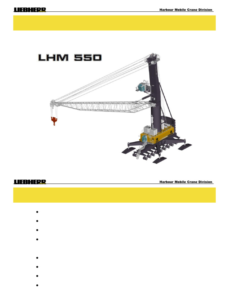 Assembly LHM 550 - 4 Rope and Max Outreach of 54m | PDF | Crane ...