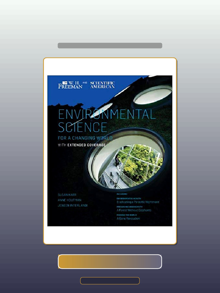 Real Test Bank Scientific American Environmental Science For A Changing ...