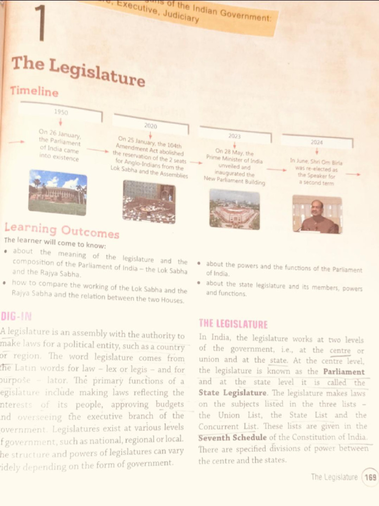Civics CH 1 The Legislature | PDF