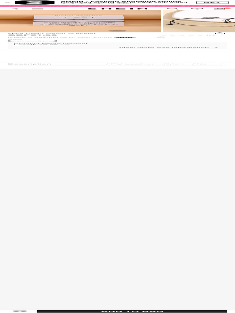 Jewelry Shein Uk 2 | PDF