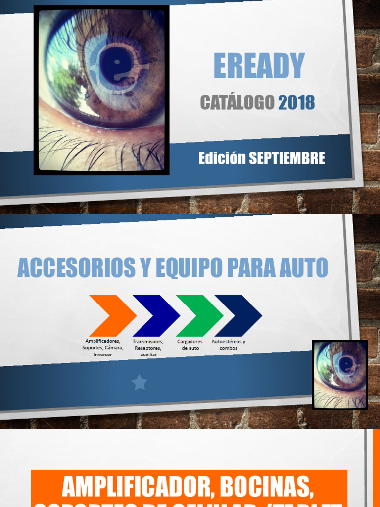 Cat%C3%A1logo EREADY Septiembre 2018 | PDF | Tableta | USB