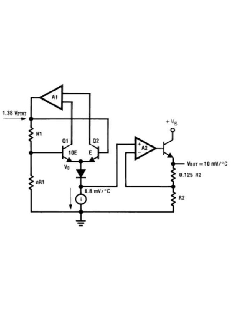 Simple Temperature Circuit Diagram | PDF