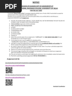 Revised Assignment Submission Link | PDF