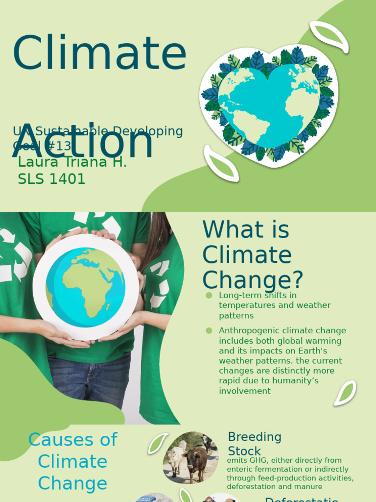 Climate Change Presentation | PDF | Climate Change | Climate