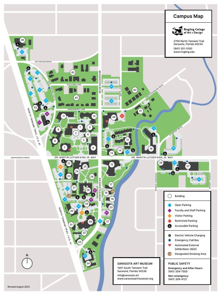 Ringling College 2023 Campus Map | PDF | The Arts | Graphic Design