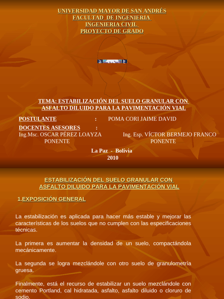 Proyecto de Grado David | PDF | Lima (Material) | Cemento