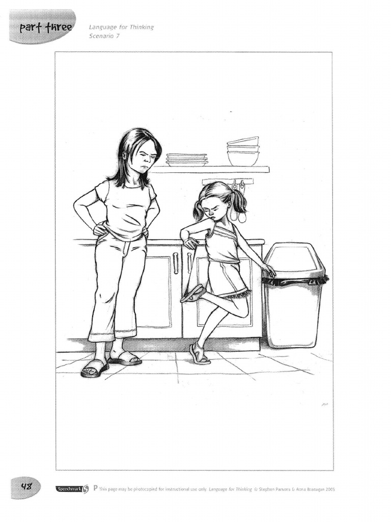 Blank Language Scheme Pictures and Questions Chewing Gum | PDF