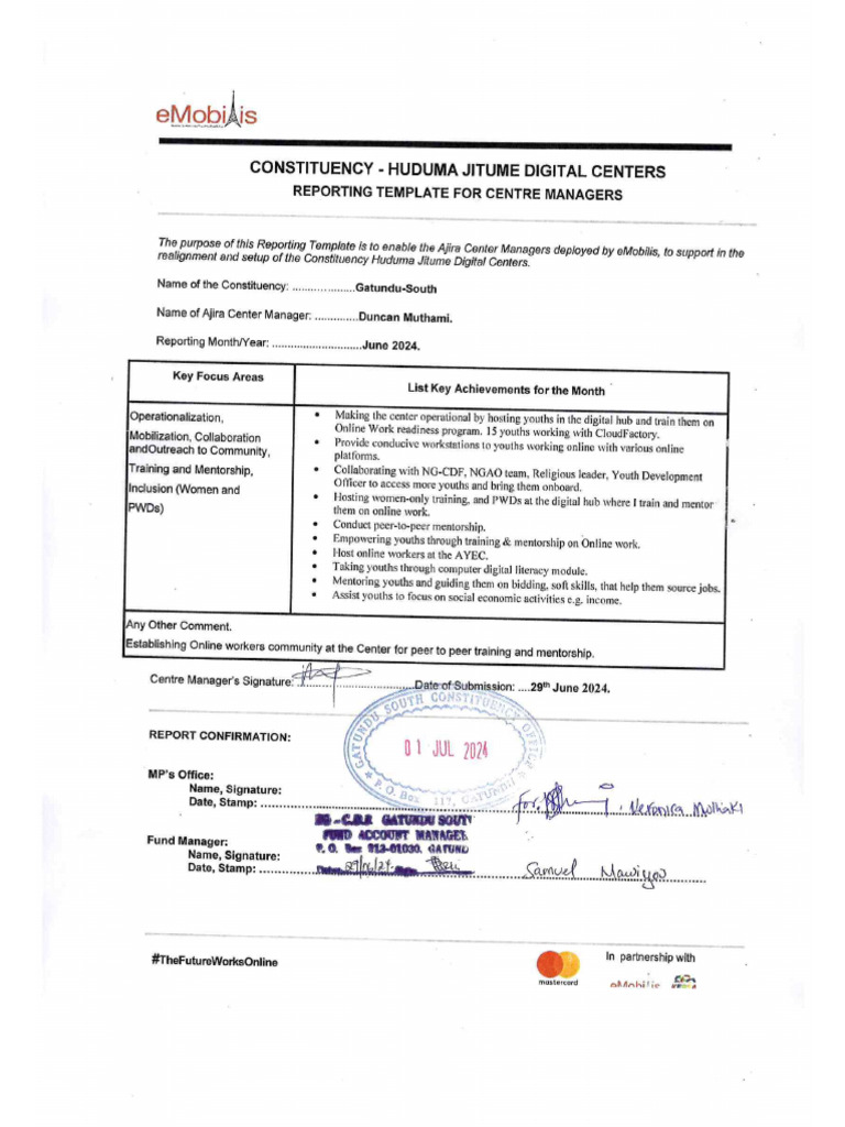 Constituency Report | PDF