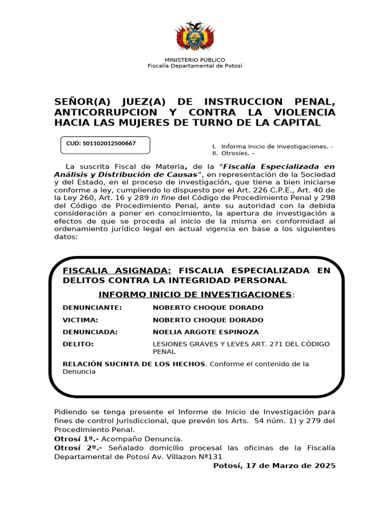 Daniel Carillo 271 | PDF | Crímenes | Crimen y violencia
