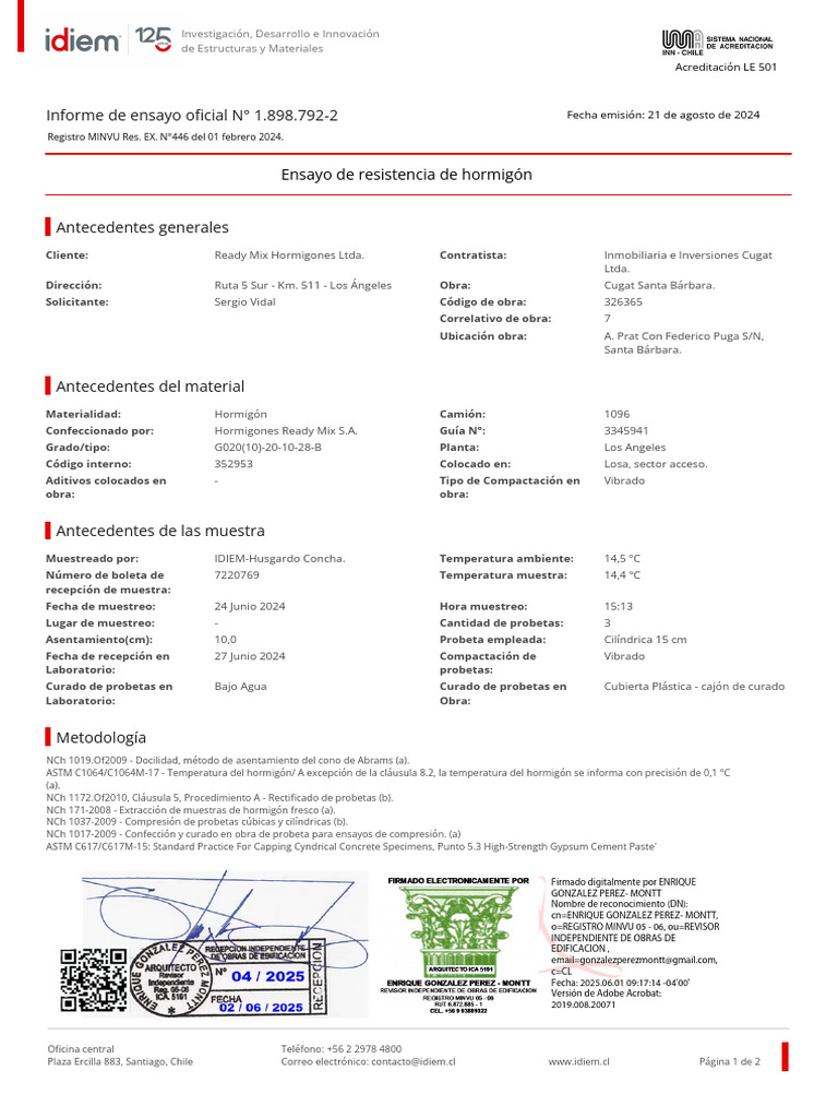 REVIN Hormigon SB7 | PDF | Hormigón | Elementos arquitectónicos