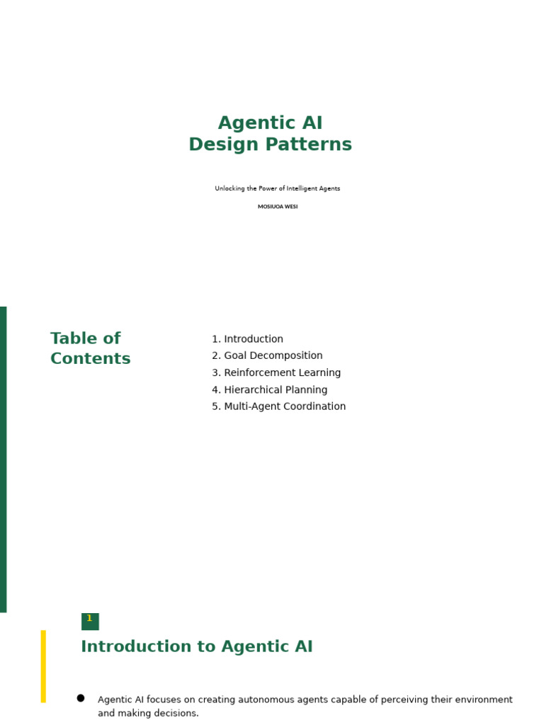 Agentic AI Design Principles Explained | PDF | Artificial Intelligence ...