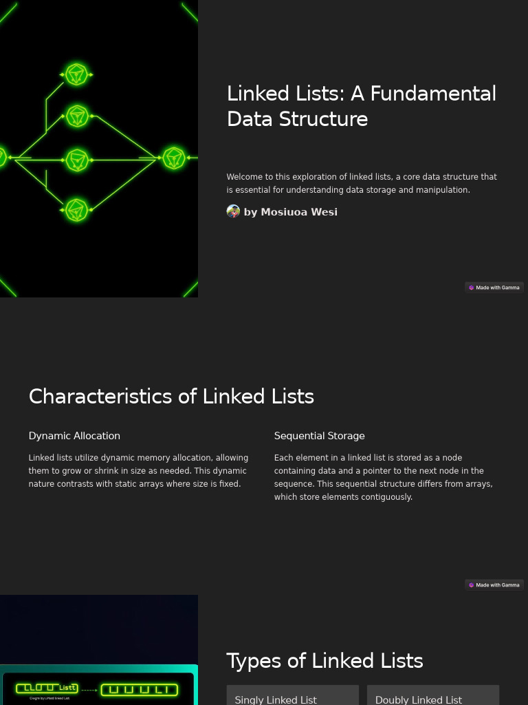 Linked Lists a Fundamental Data Structure | PDF | Information Retrieval | Computer Programming