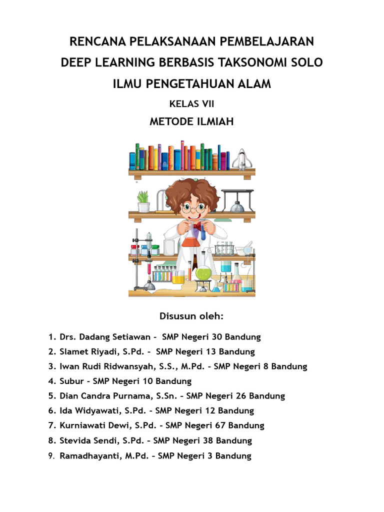 Kelompok 1 - RPP Deep Learning | PDF