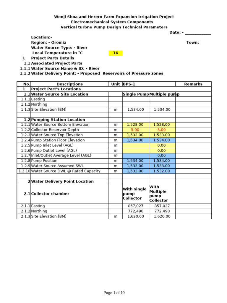 Draft Vertcal Turbine Pump Review | PDF | Pump | Mechanical Engineering