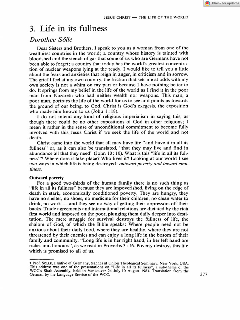 Life in Fullness: Christ's Message | PDF | Jesus | Eternal Life ...