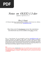 Olex Command | PDF