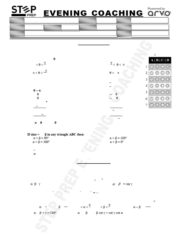 1st Year Maths STEP Test # 22 | PDF | Euclid | Elementary Mathematics