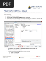 Fern Test Procedure for Amniotic Fluid | PDF | Childbirth